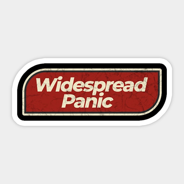 Widespread Panic Vintage - Widespread Panic - Sticker | TeePublic